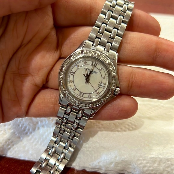 Raymond Weil | Accessories | Raymond Wells Diamond Stainless Bracelet ...